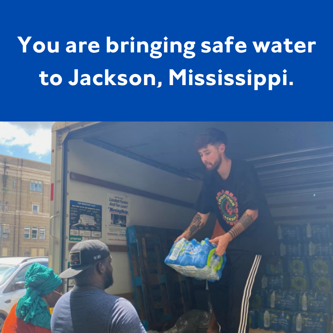 You are bringing safe water to Jackson, Mississippi through a $100,000 ...